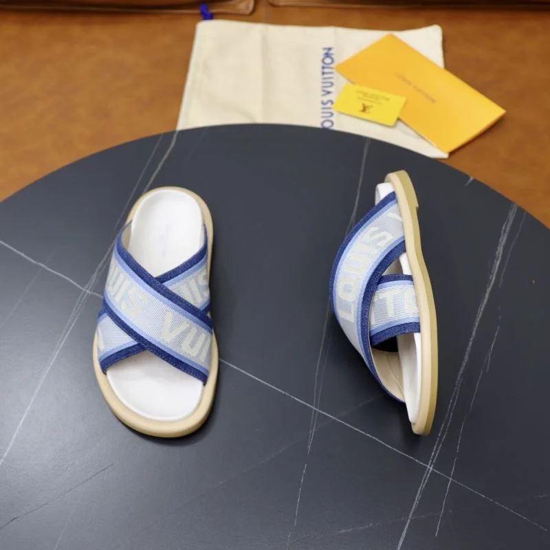 Indistinguishable Louis Vuitton Slippers