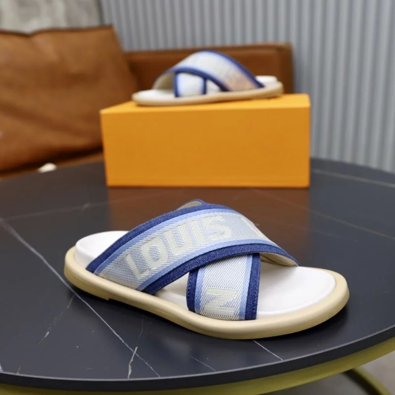 Indistinguishable Louis Vuitton Slippers