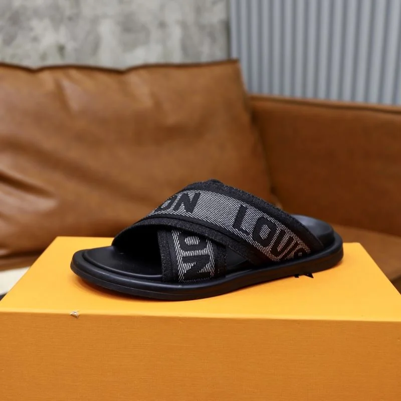 Real Louis Vuitton Slippers