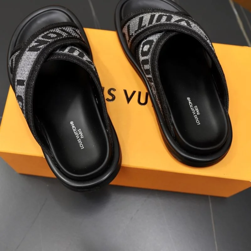 Real Louis Vuitton Slippers