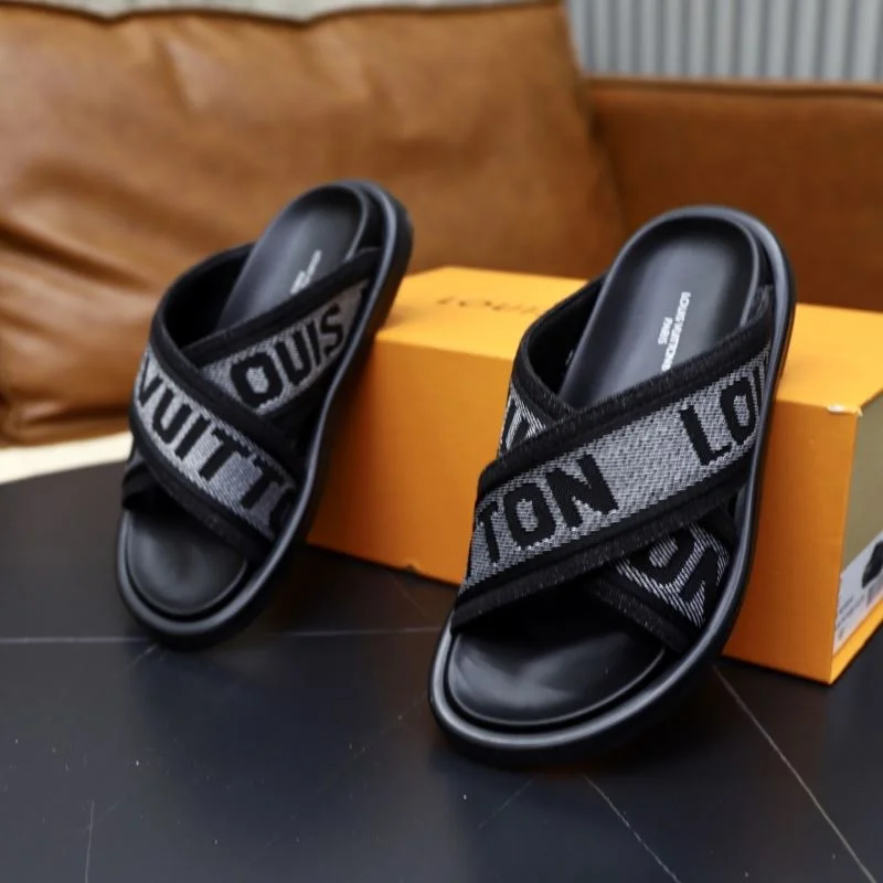 Real Louis Vuitton Slippers
