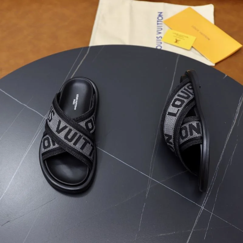Real Louis Vuitton Slippers