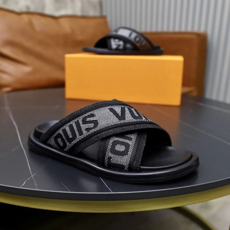 Real Louis Vuitton Slippers