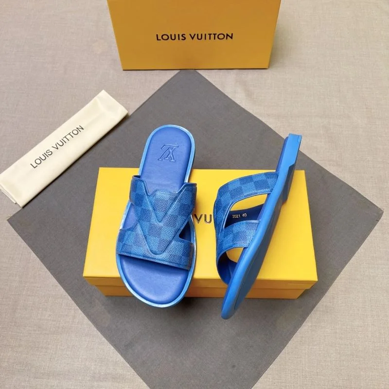 Indistinguishable Louis Vuitton Slippers