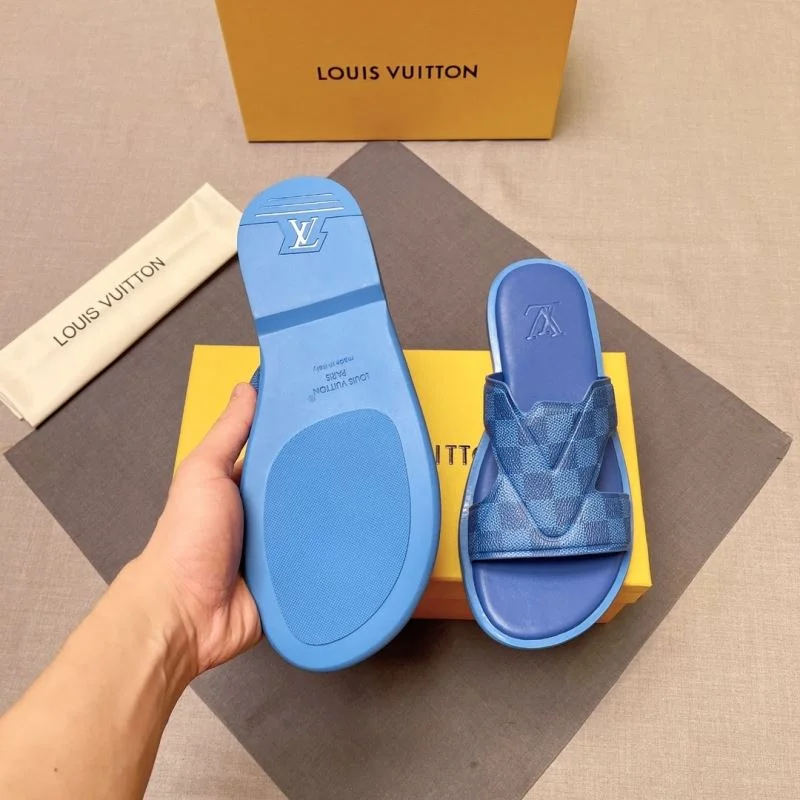 Indistinguishable Louis Vuitton Slippers