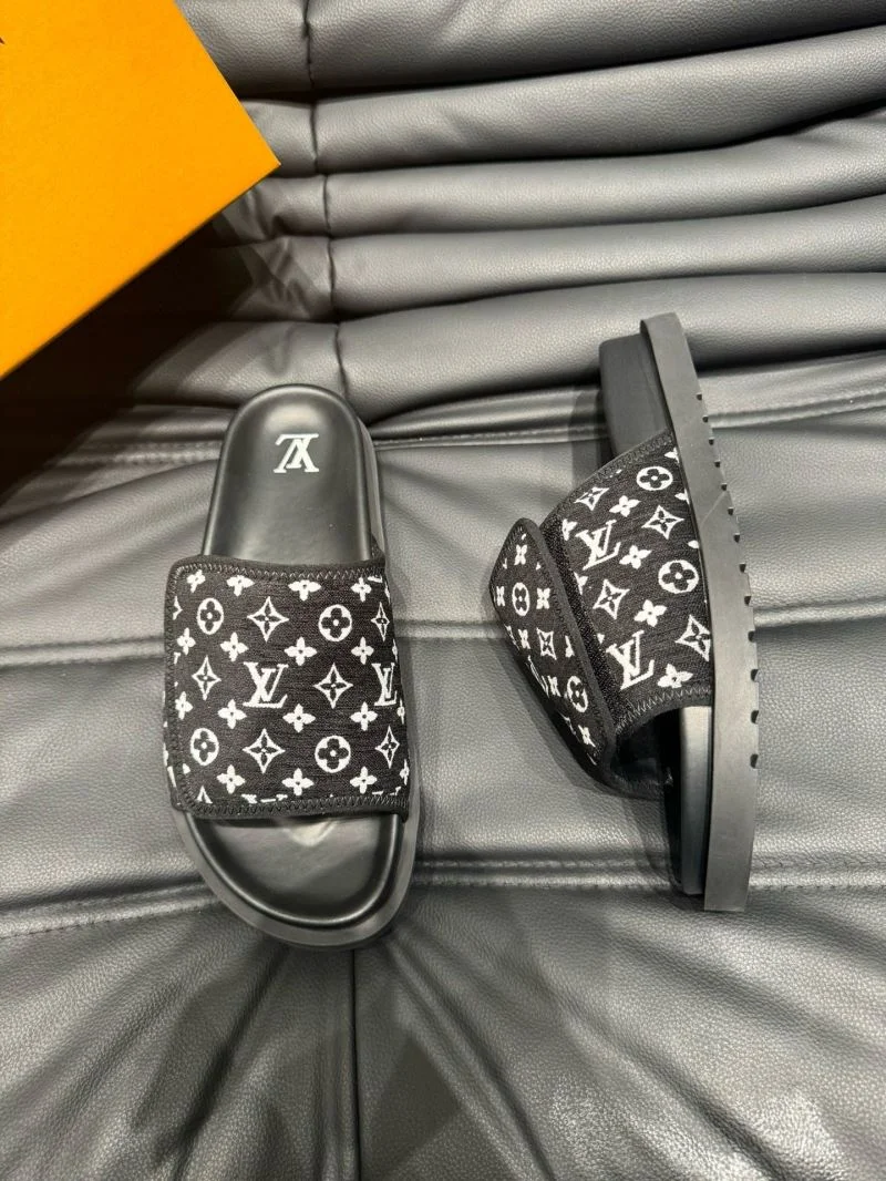 Real Louis Vuitton Slippers