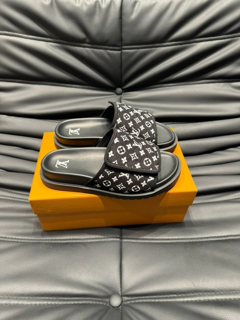Real Louis Vuitton Slippers