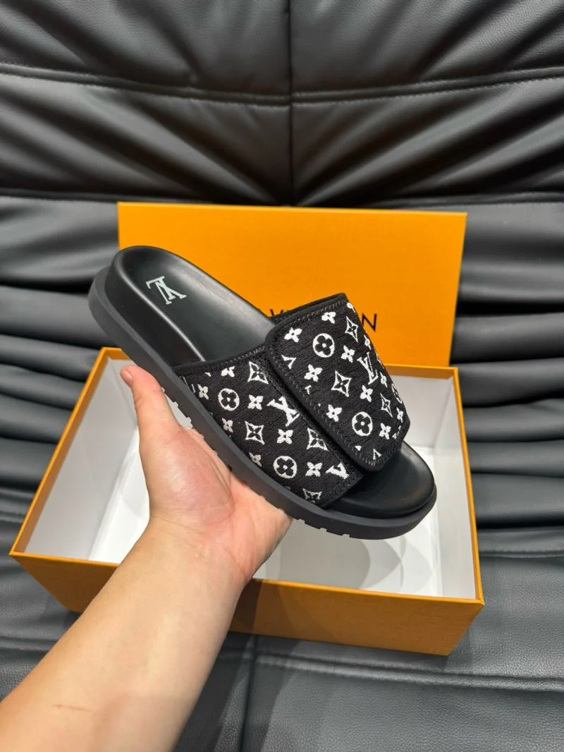 Real Louis Vuitton Slippers