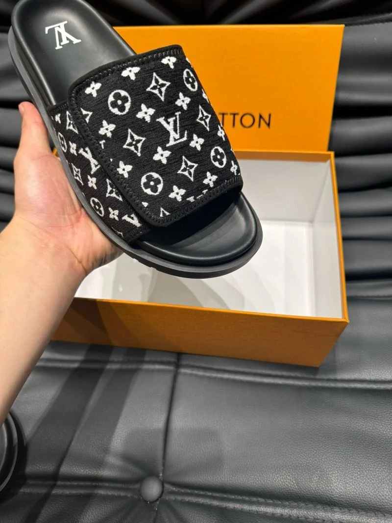 Real Louis Vuitton Slippers