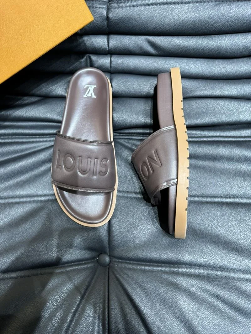 Precise copy Louis Vuitton Slippers