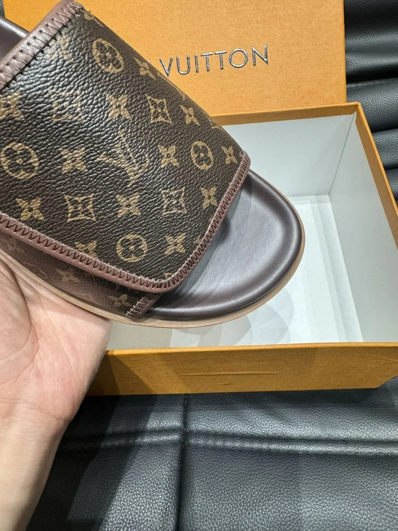 Exact replica Louis Vuitton Slippers
