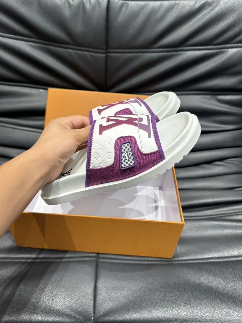 Exact replica Louis Vuitton Slippers