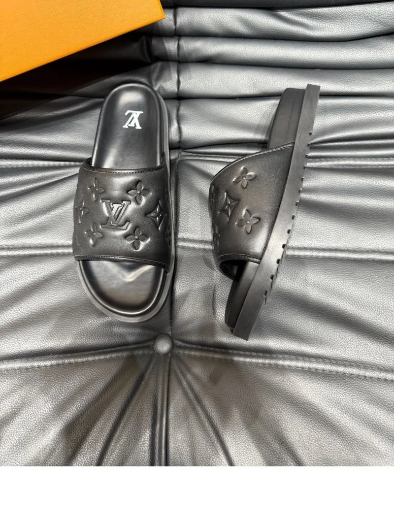 Real Louis Vuitton Slippers