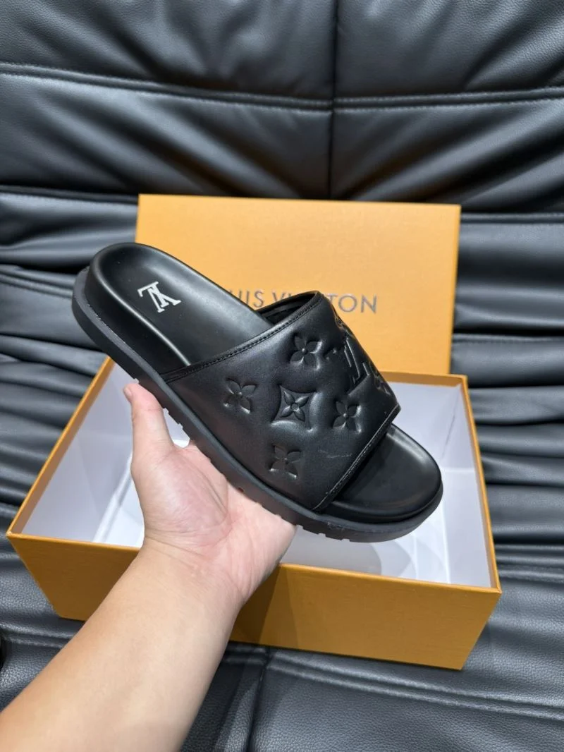 Real Louis Vuitton Slippers