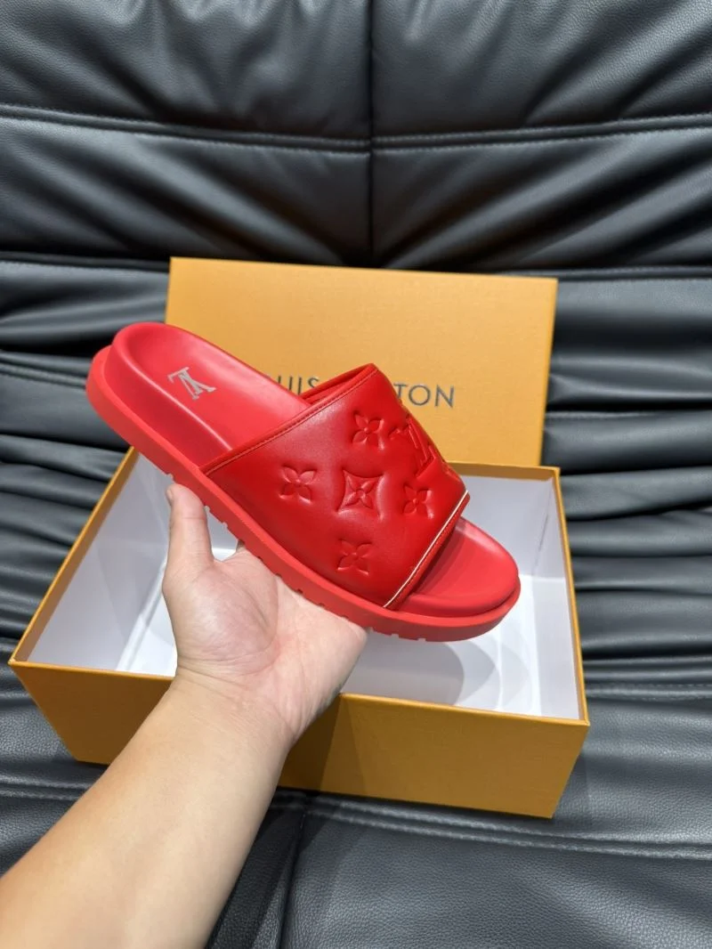 Exact replica Louis Vuitton Slippers