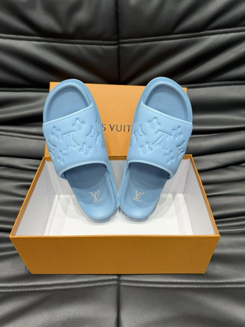 Brand-authenticated Louis Vuitton Slippers