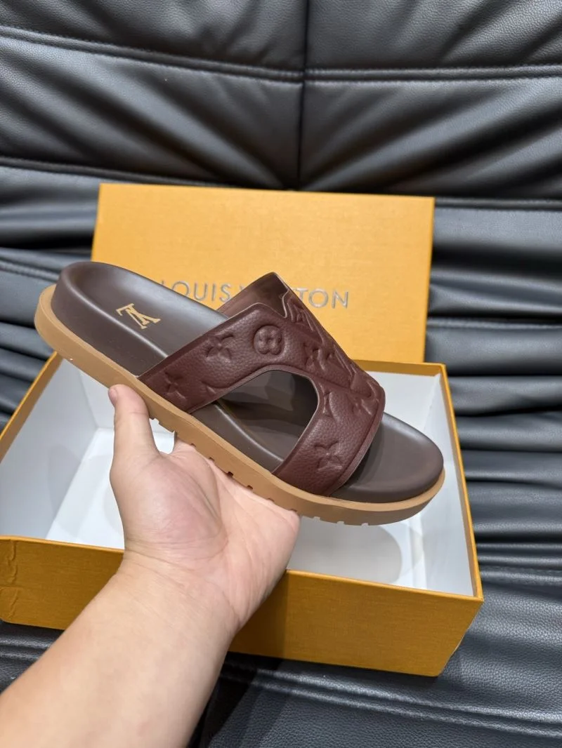 1:1 copy Louis Vuitton Slippers
