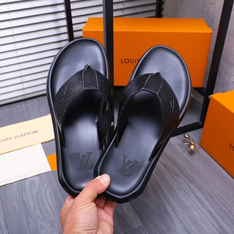 Real Louis Vuitton Slippers