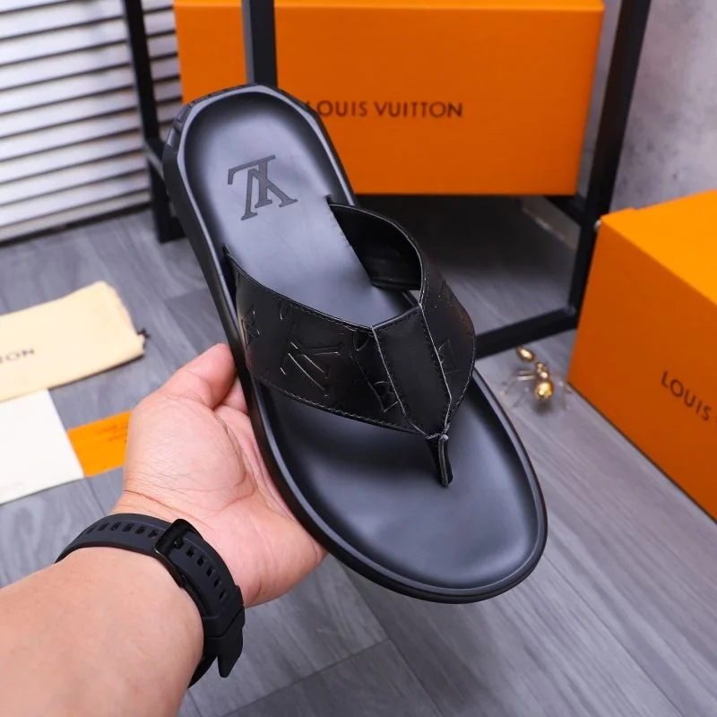 Real Louis Vuitton Slippers