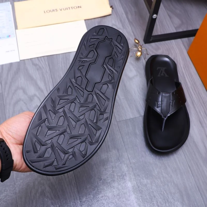 Real Louis Vuitton Slippers