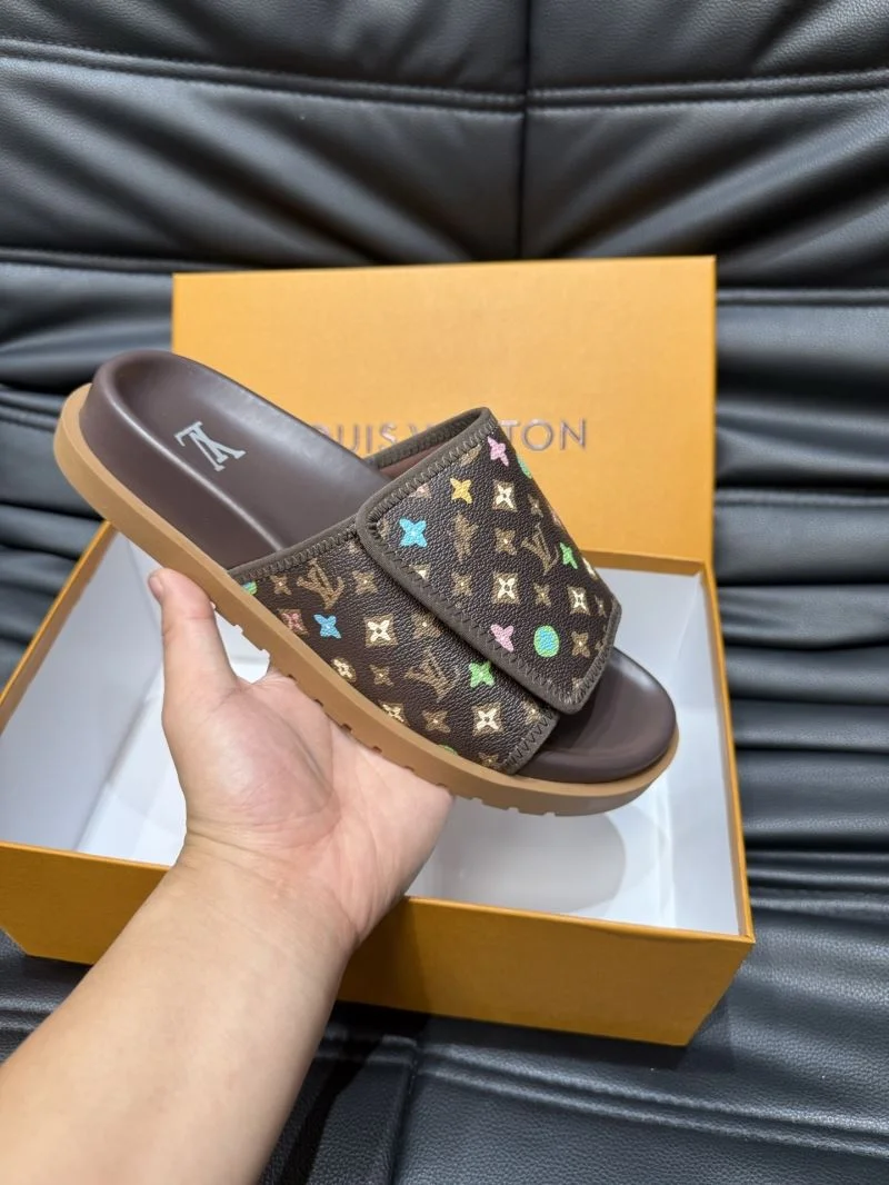 Indistinguishable Louis Vuitton Slippers