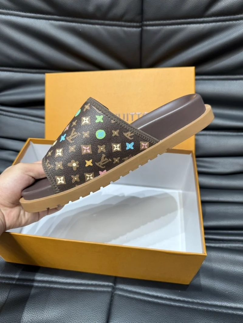 Indistinguishable Louis Vuitton Slippers