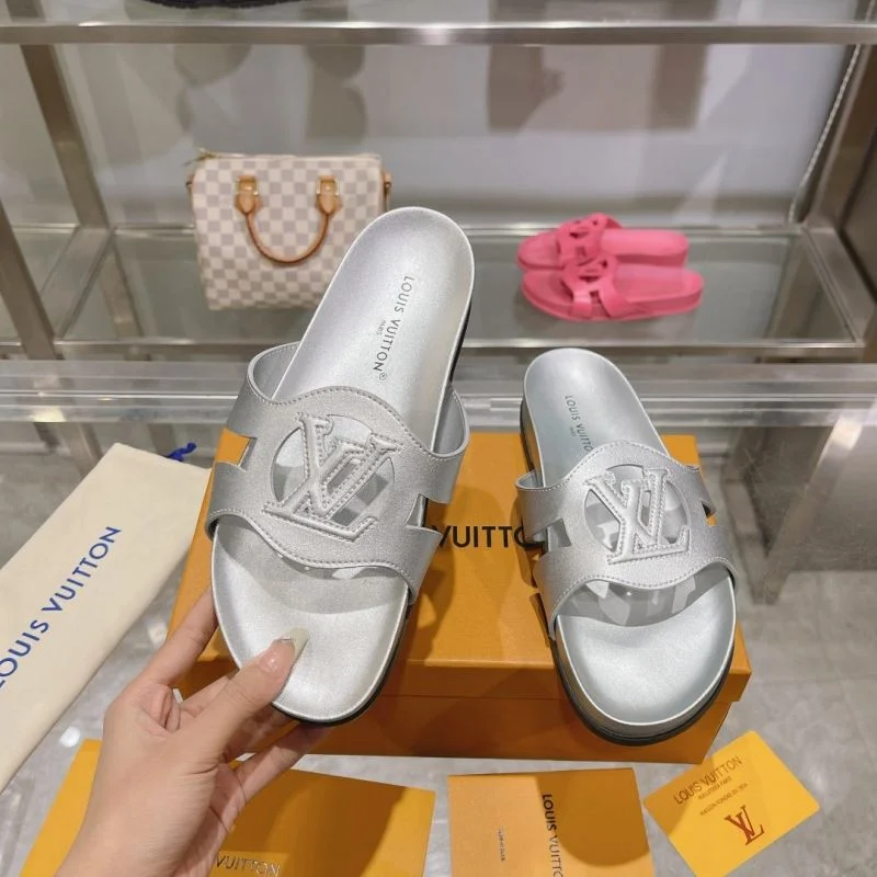 Exact replica Louis Vuitton Slippers