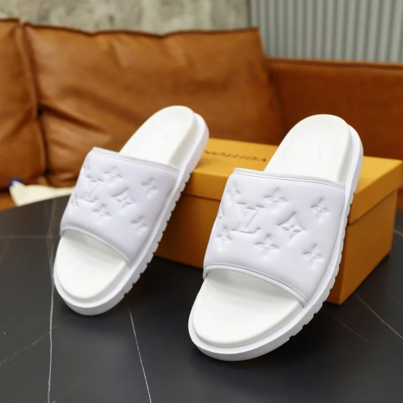 Real Louis Vuitton Slippers