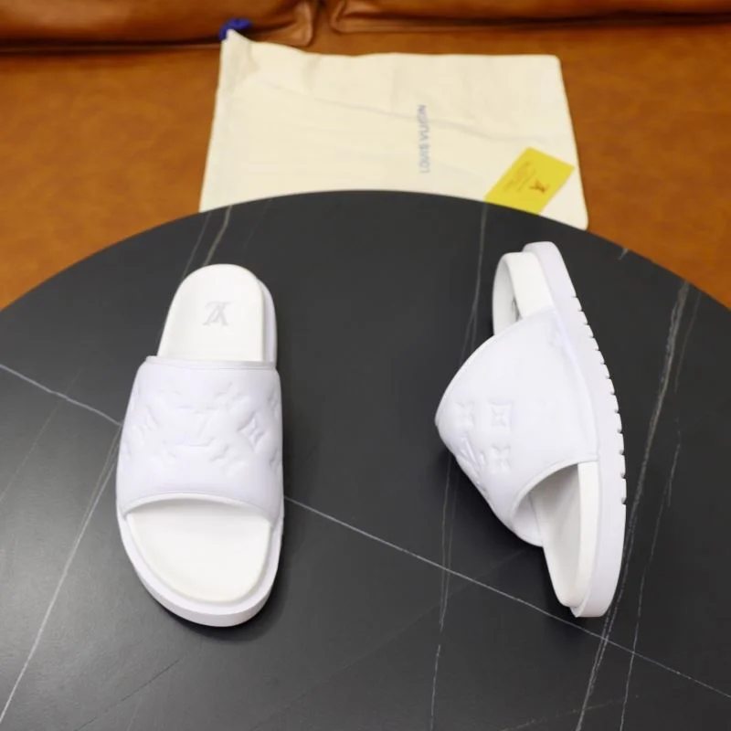 Real Louis Vuitton Slippers
