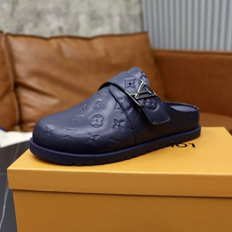 Brand-authenticated Louis Vuitton Slippers