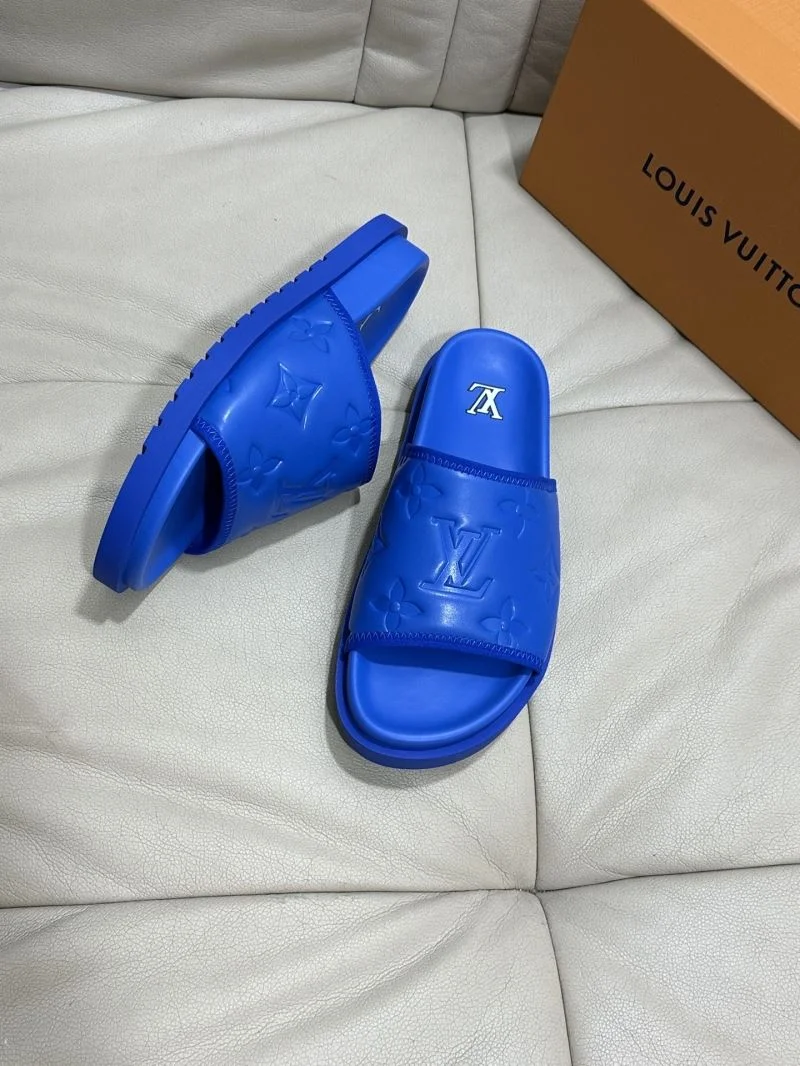 Precise copy Louis Vuitton Slippers