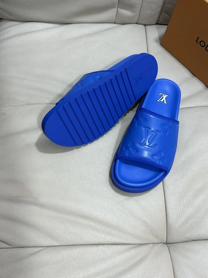 Precise copy Louis Vuitton Slippers
