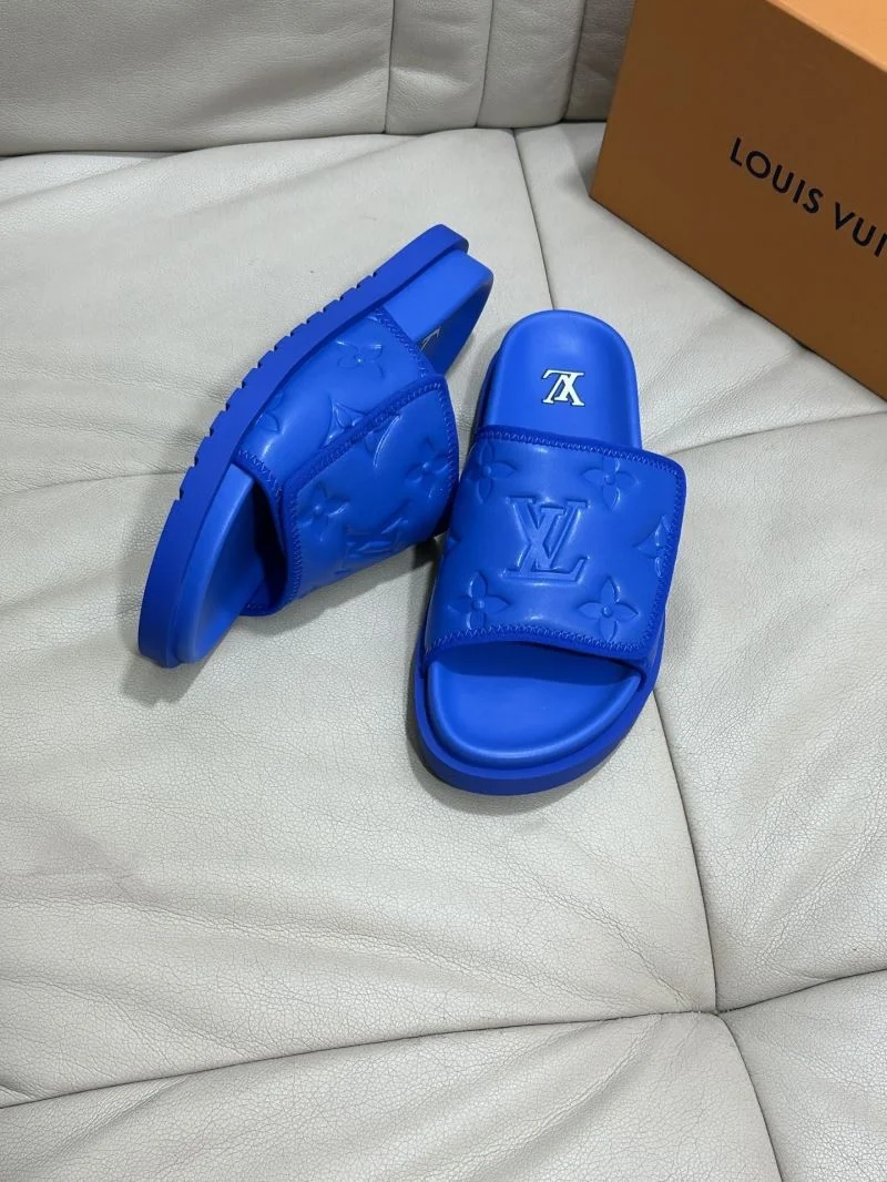Exact replica Louis Vuitton Slippers