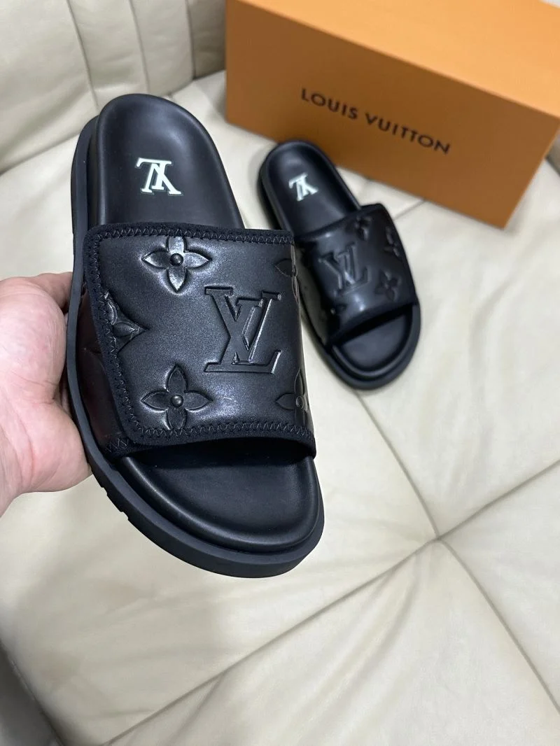 1:1 copy Louis Vuitton Slippers
