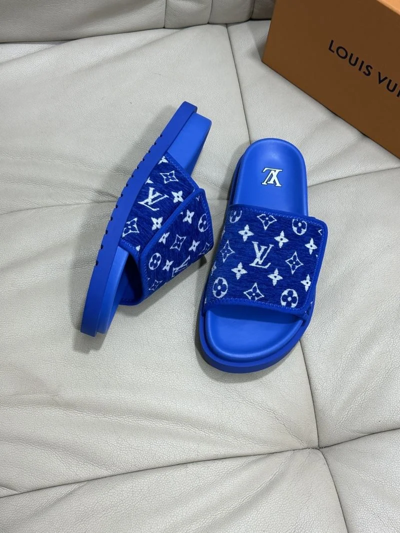 Exact replica Louis Vuitton Slippers