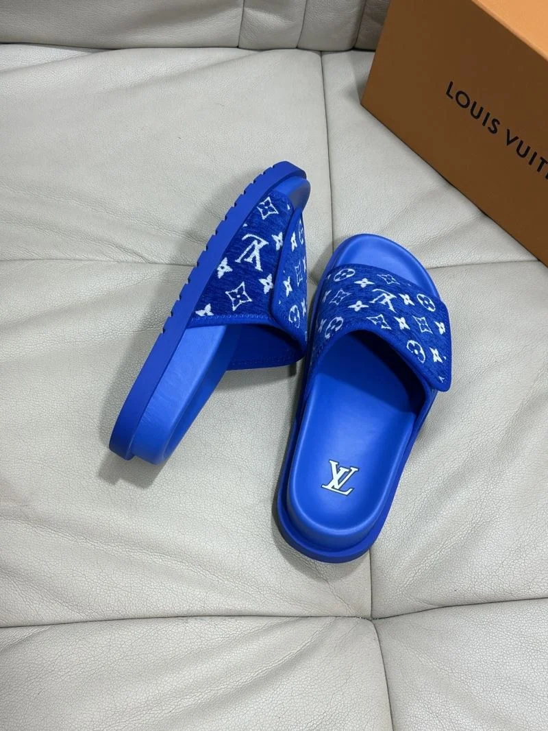 Exact replica Louis Vuitton Slippers