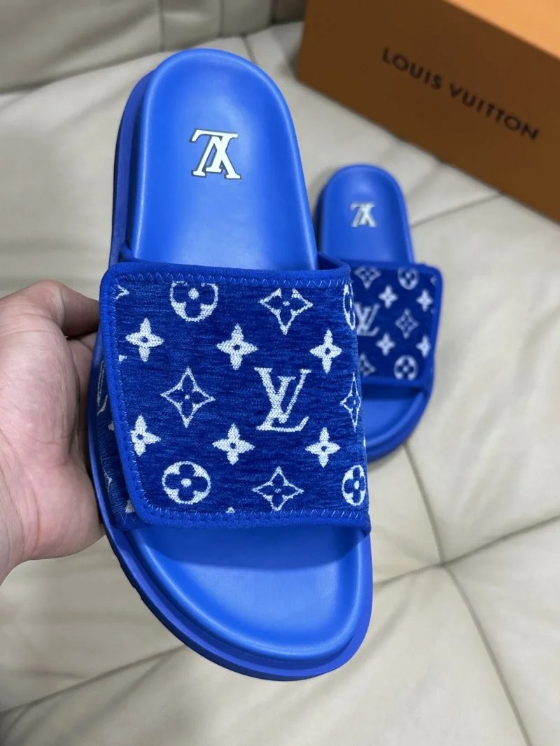 Exact replica Louis Vuitton Slippers