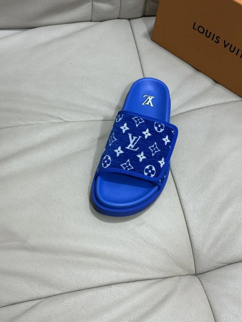 Exact replica Louis Vuitton Slippers