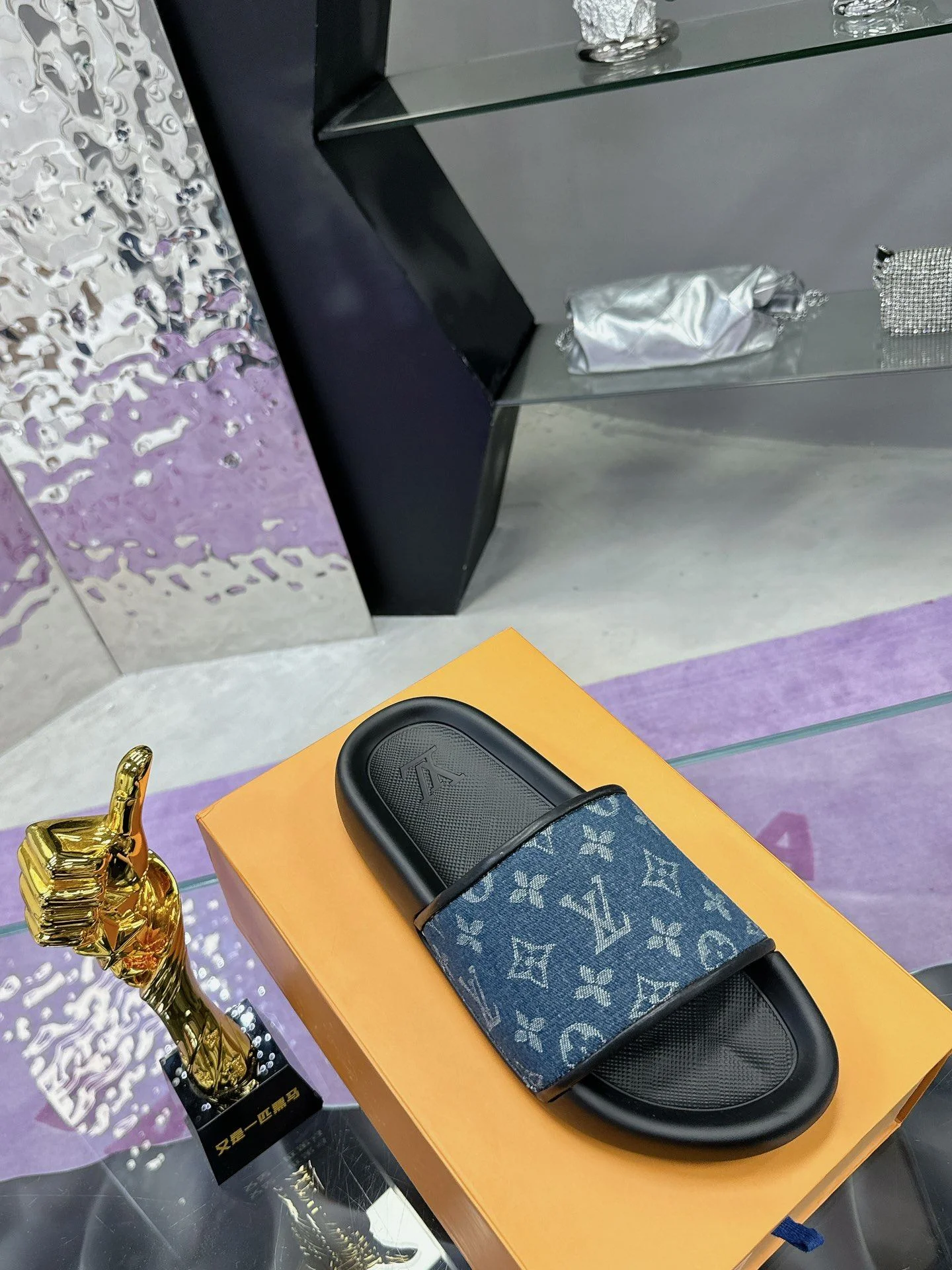 Indistinguishable Louis Vuitton Slippers