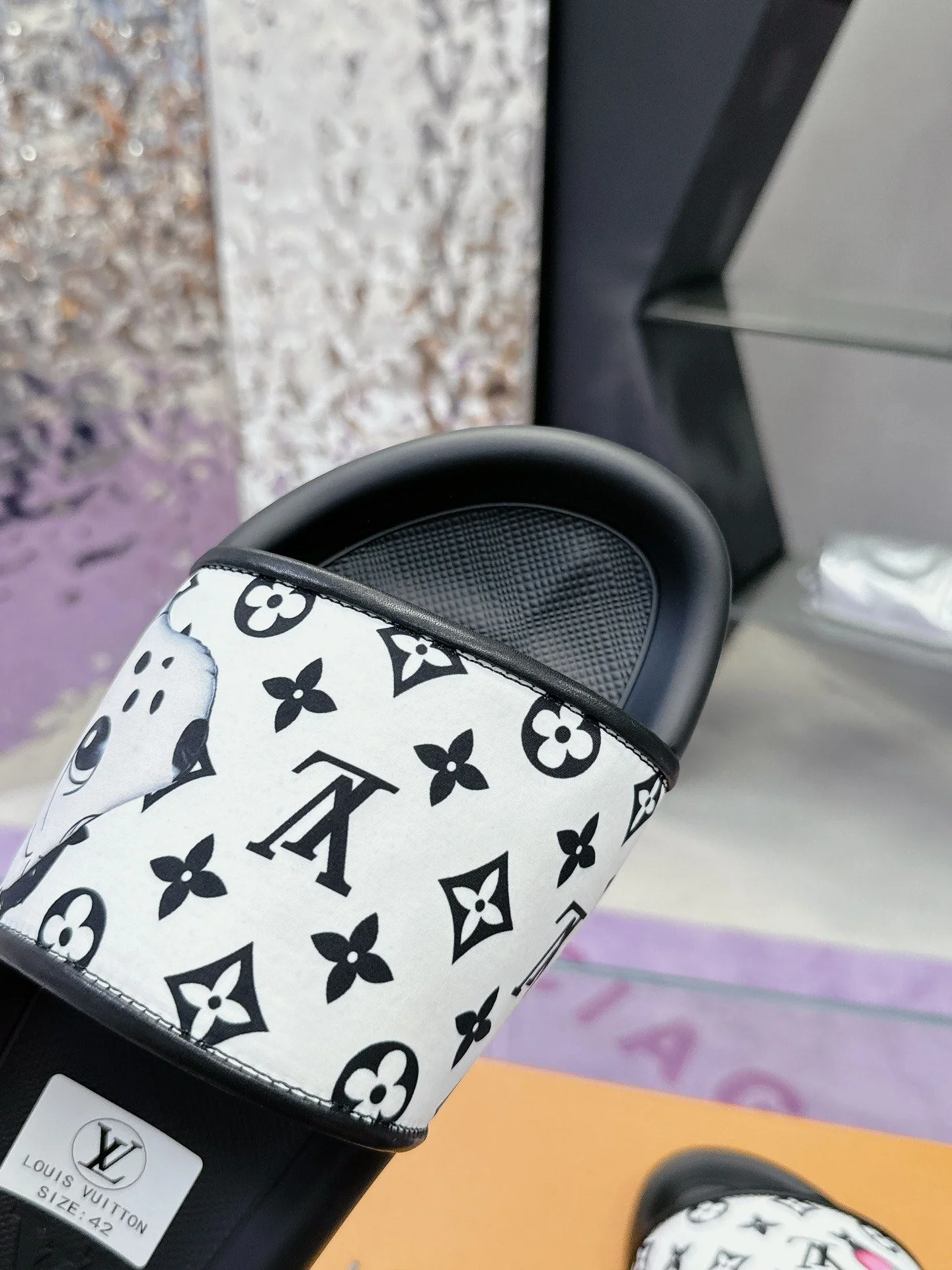 Indistinguishable Louis Vuitton Slippers