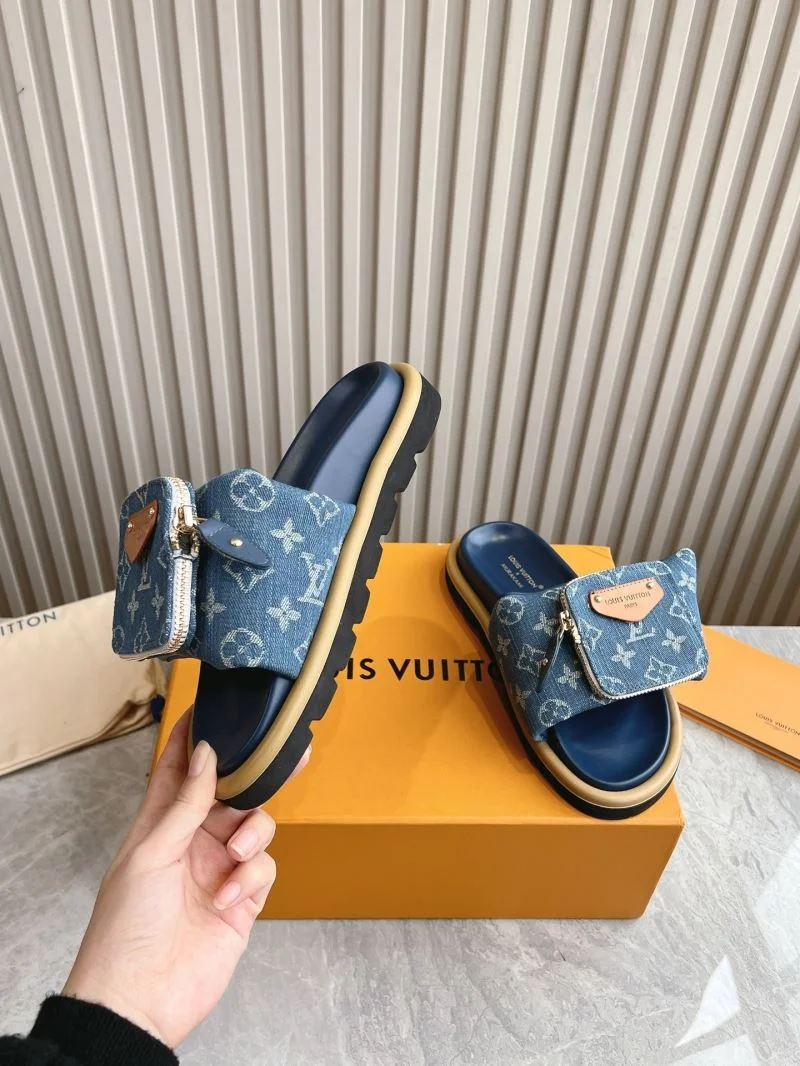 Indistinguishable Louis Vuitton Slippers