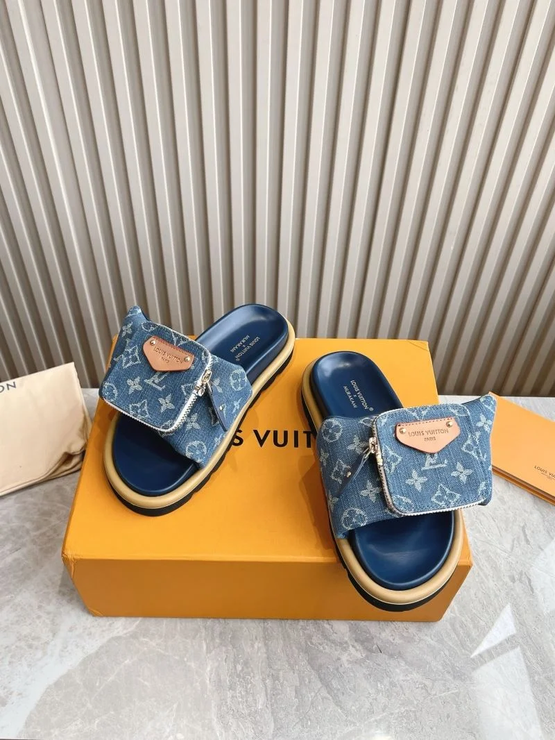 Indistinguishable Louis Vuitton Slippers