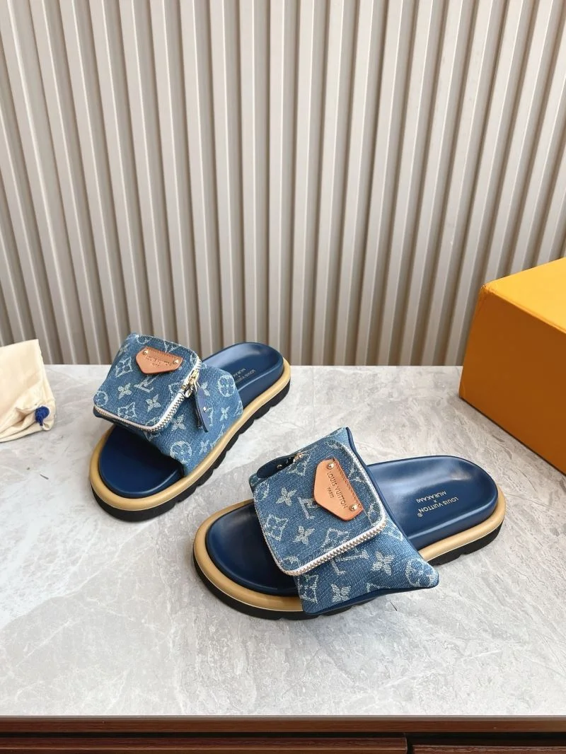 Indistinguishable Louis Vuitton Slippers