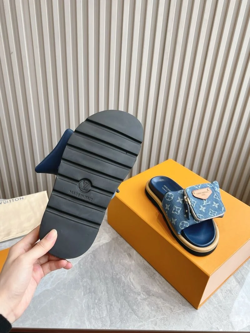 Indistinguishable Louis Vuitton Slippers