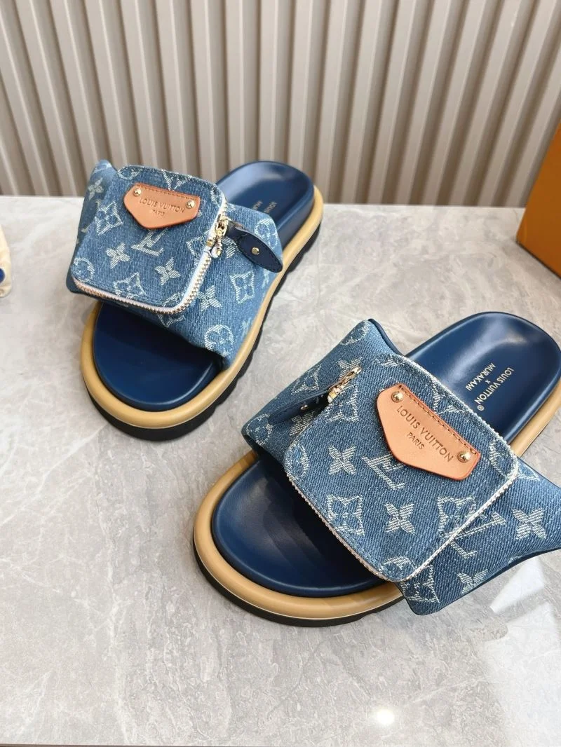 Indistinguishable Louis Vuitton Slippers