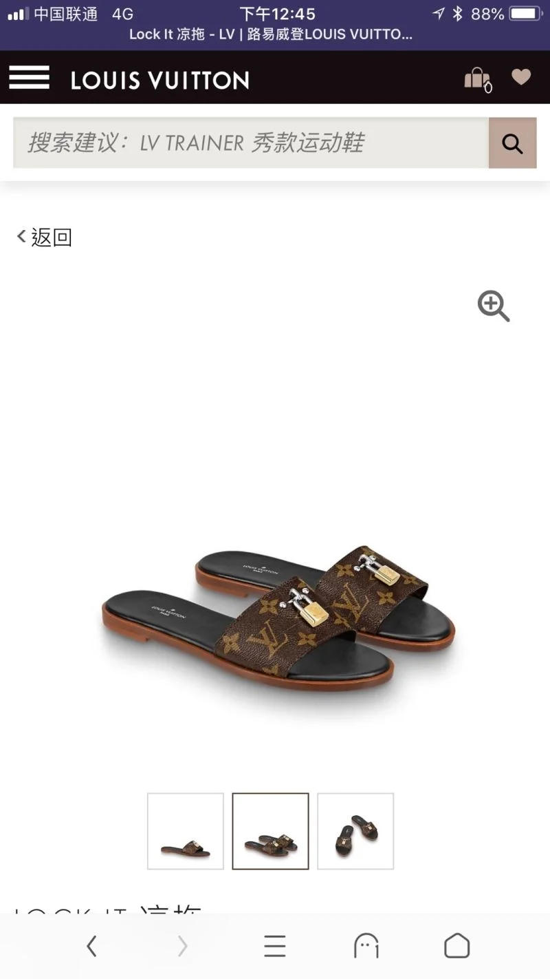 Louis Vuitton Slippers