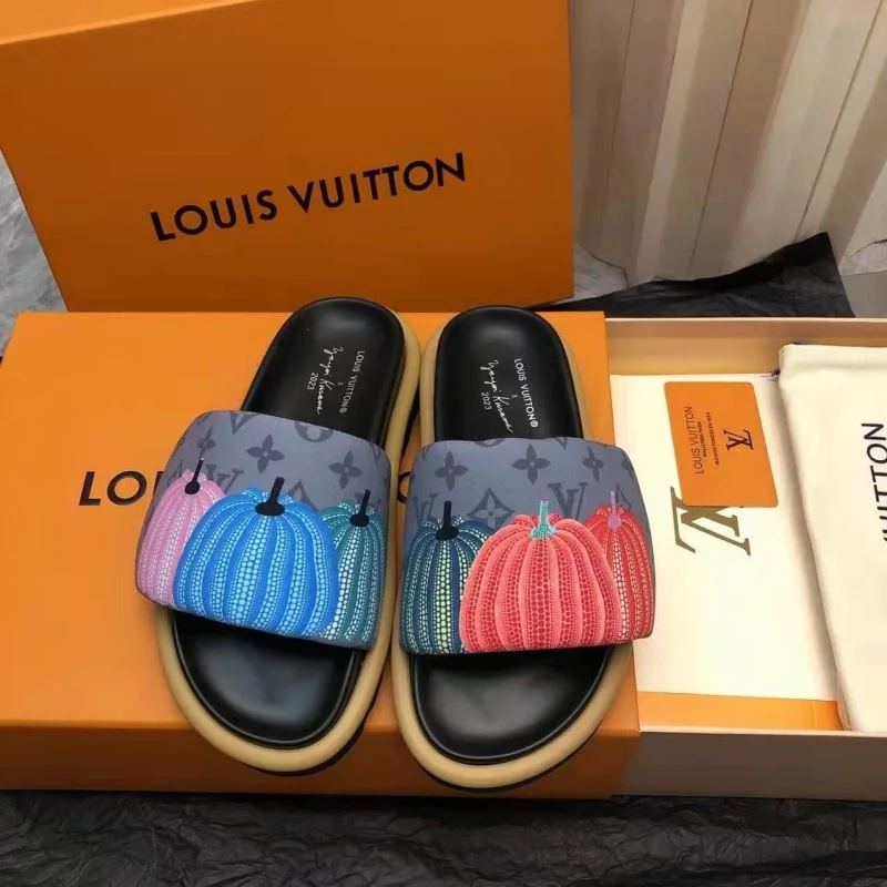 Indistinguishable Louis Vuitton Slippers