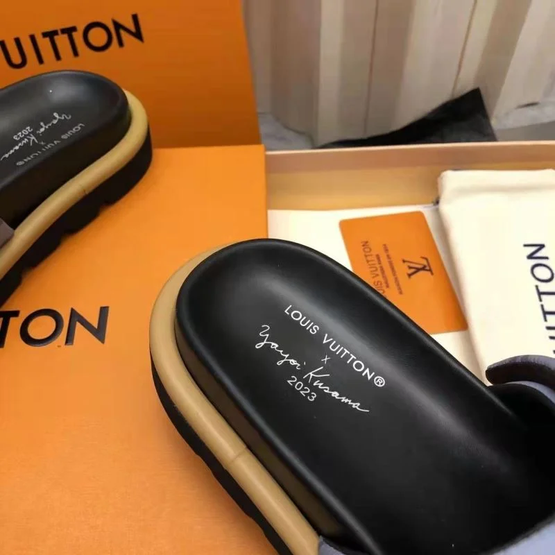 Indistinguishable Louis Vuitton Slippers
