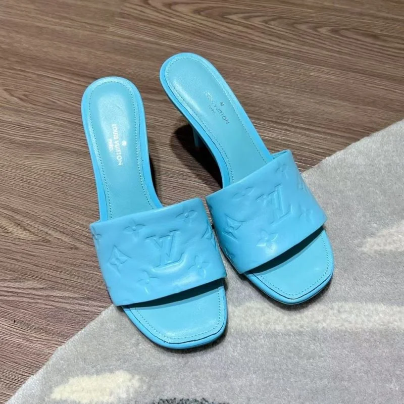 Brand-authenticated Louis Vuitton Slippers