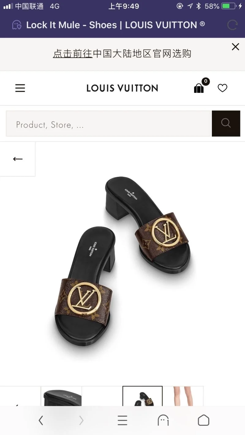 Budget-friendly Louis Vuitton Slippers